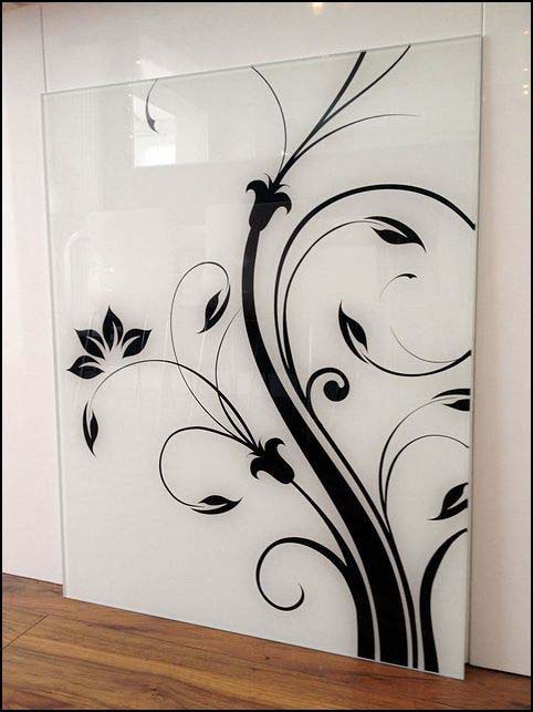 Lacquered Glass Design for Shopping Complexes & Malls in Bangalore